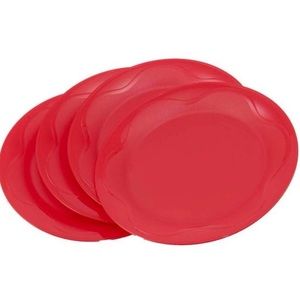 Tupperware | Dining | Tupperware Dinner Plates Set Of 4 | Poshmark